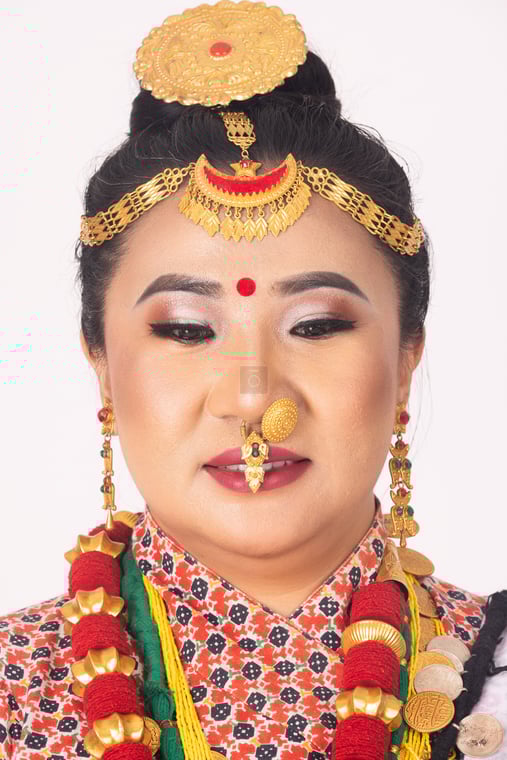 Rai ornaments: Sirful, Sirbandi, Yarling, Dhungri, Bulaki, Kantha Mala ...