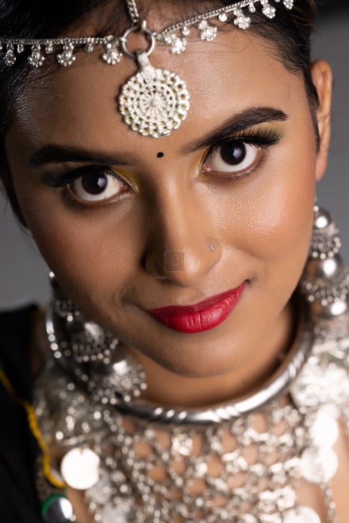 Tharu Culture in a Close-up Shot - Photos Nepal