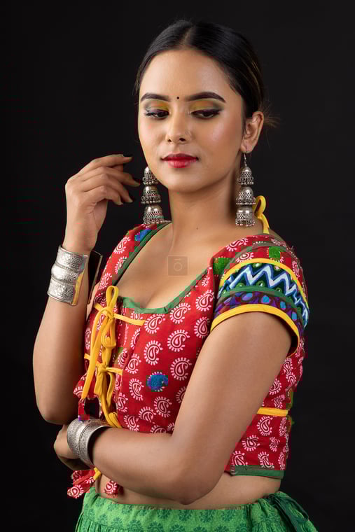 Tharu Culture on Display with a Shy Smile - Photos Nepal