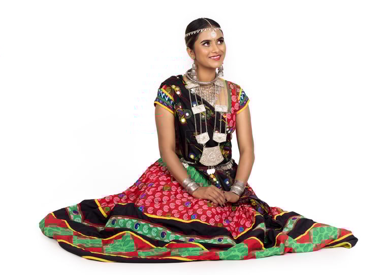 Tharu Culture Represented by Lovely Girl - Photos Nepal