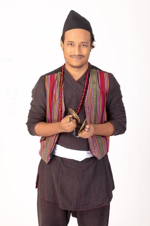 A Handsome Newari man - Photos Nepal