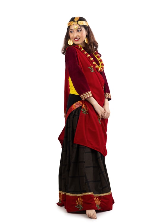 Magar Dress Photo Girl